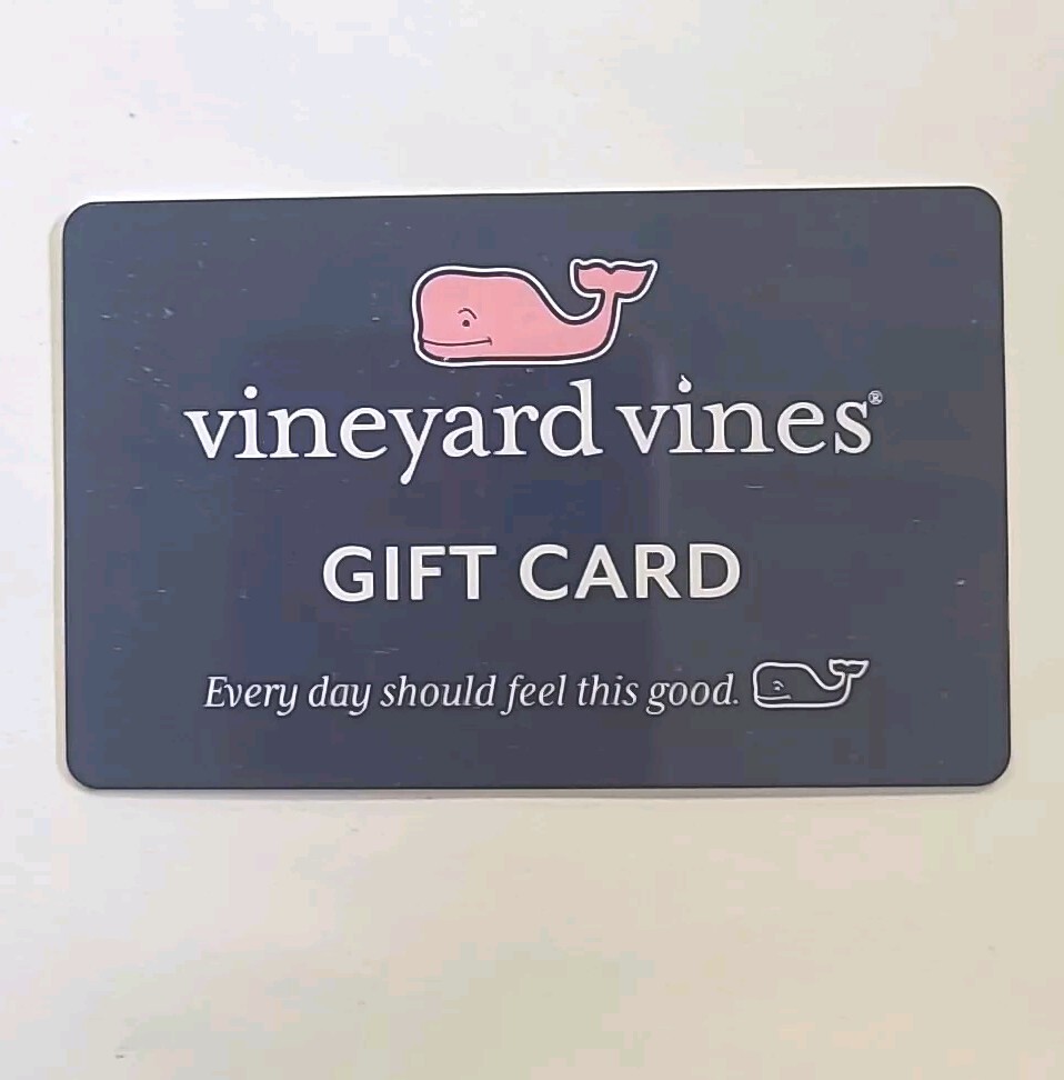 Vineyard Vines Gift Card Collectible No Value | eBay