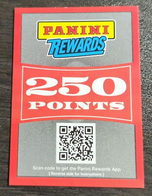 2024 Panini Rewards 250 Points Unused ship or code through messages | eBay