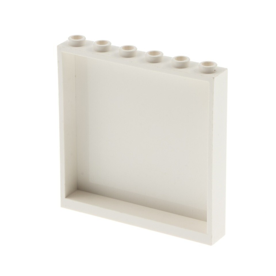 1x Lego Panel 1x6x5 White Sticker Box Yellow Globe Green Arrows Red ...