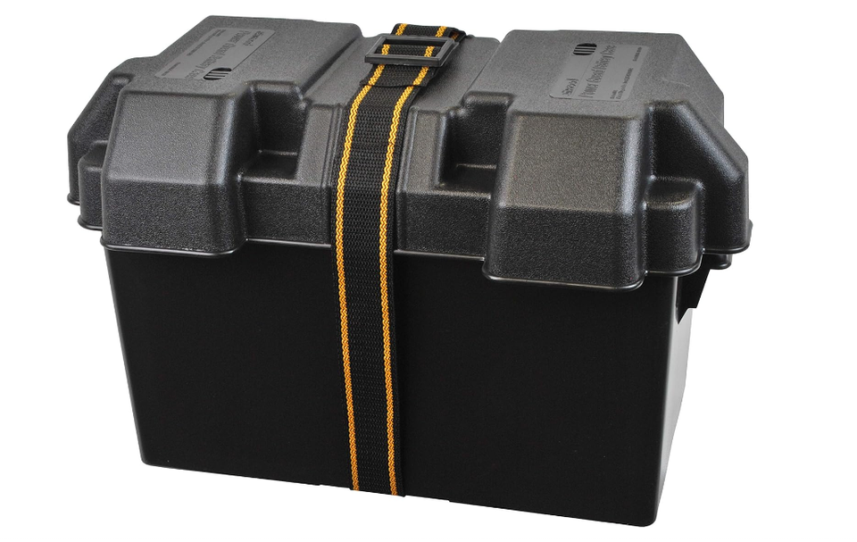 Attwood Marine Battery Box Boat RV Battery Box Power Guard Heavy Duty ...