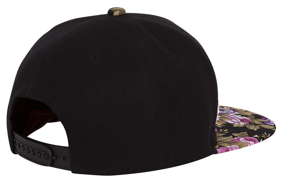 Mens Compton Hat - Los Angeles City Snapback Cap, Black/Floral | eBay