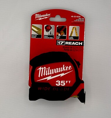 *BRAND NEW* - Milwaukee (48-22-0235) Tape Measure - Red 45242533473 | eBay