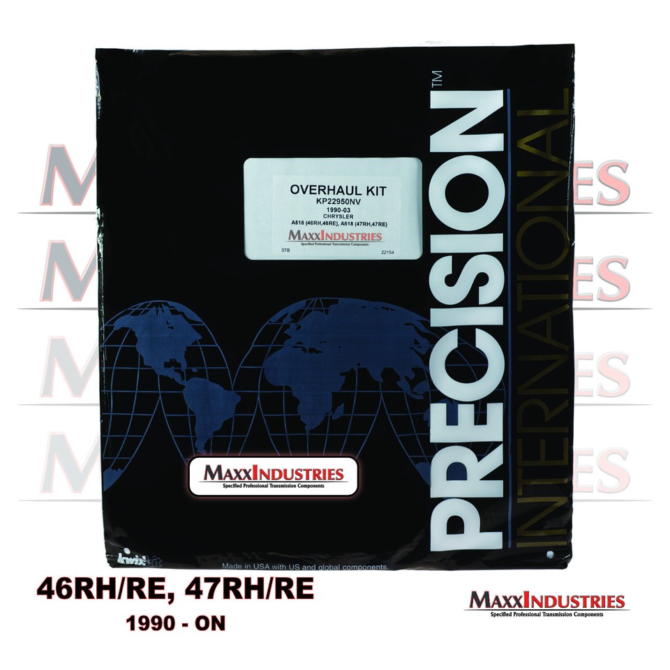 A518 46RH 46RE 1990-UP Transmission Gasket and Seal Rebuild Kit ...