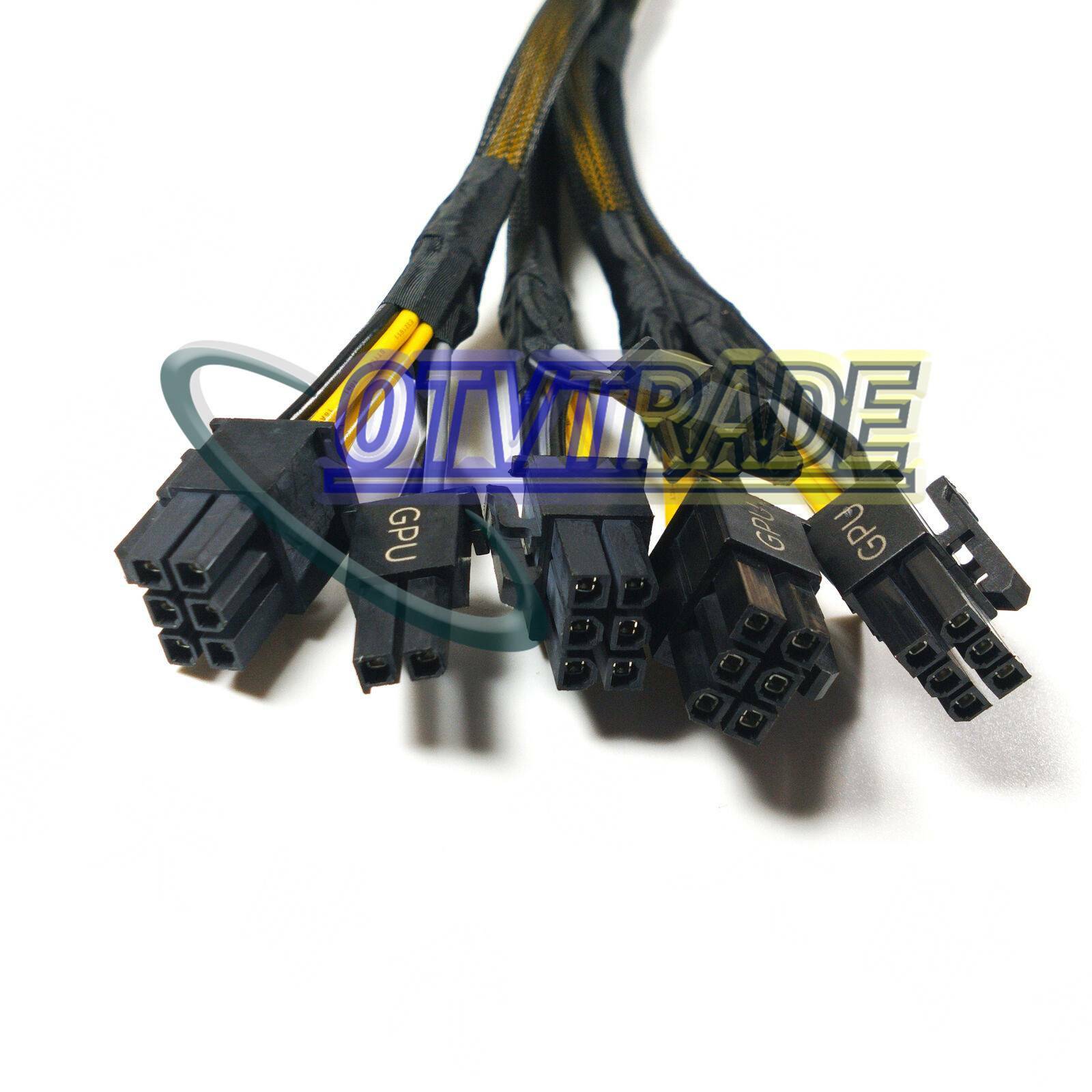 FOR DELL R940XA Server GPU Graphics Power Supply Cable 8 to 8+6Pin ...