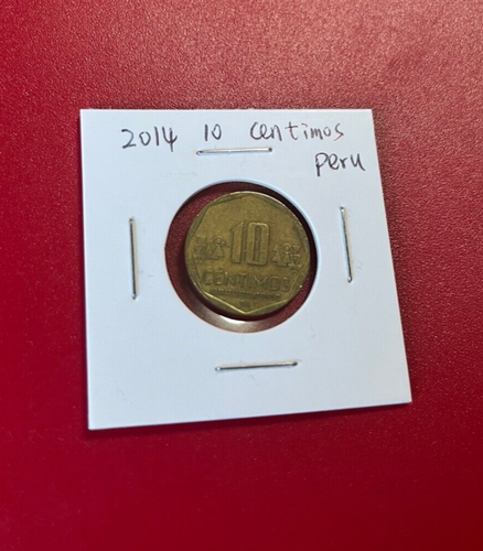 2014 10 CENTIMOS PERU COIN - NICE WORLD COIN !!! | eBay
