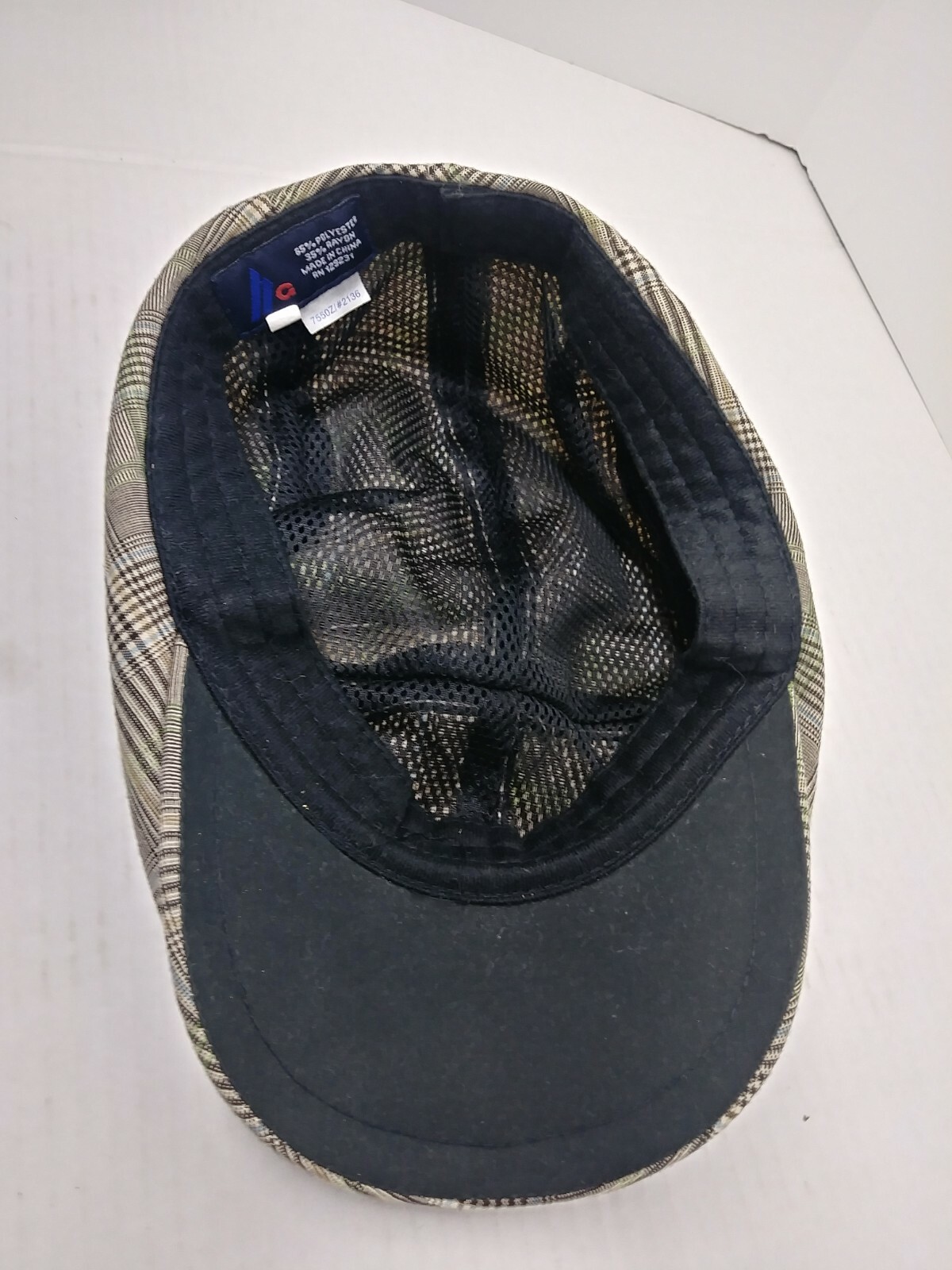 Old School Gangster Style Golf/Paper Boy Cap Vtg Medium Lined Hat(I | eBay