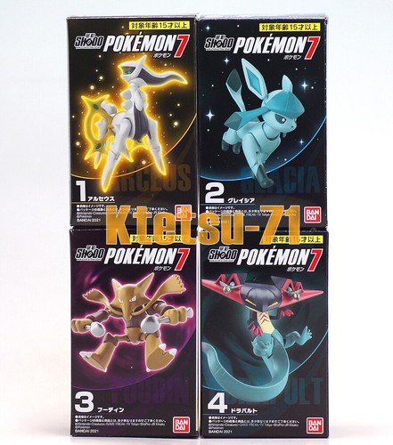 SHODO Pokemon Vol.7 Action Figure 4 types set Bandai | eBay