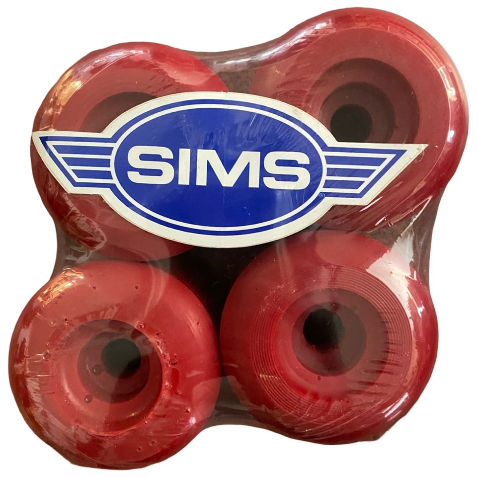 RARE SIMS STREET SKATEBOARD WHEELS OLD SCHOOL VISION HAWK HOSOI SLIGHT ...