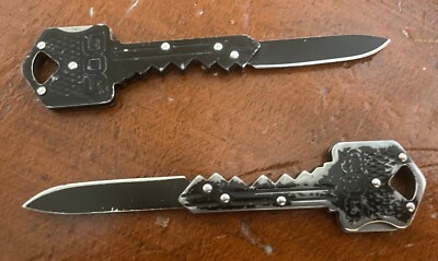 2 USED SOG Knife EDC Keychain Pocket Knife Lanyard Accessory Minimalist ...