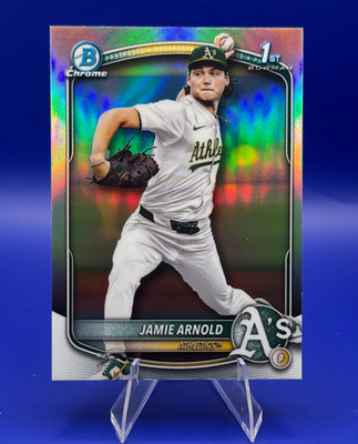 2025 Bowman Draft JAMIE ARNOLD 1st Bowman Chrome Refractor #BDC-30 ...