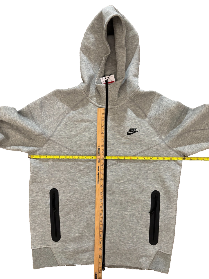 Nike NSW Tech Fleece Windrunner Gray Zip Up Hooded Jacket Men's Large ...