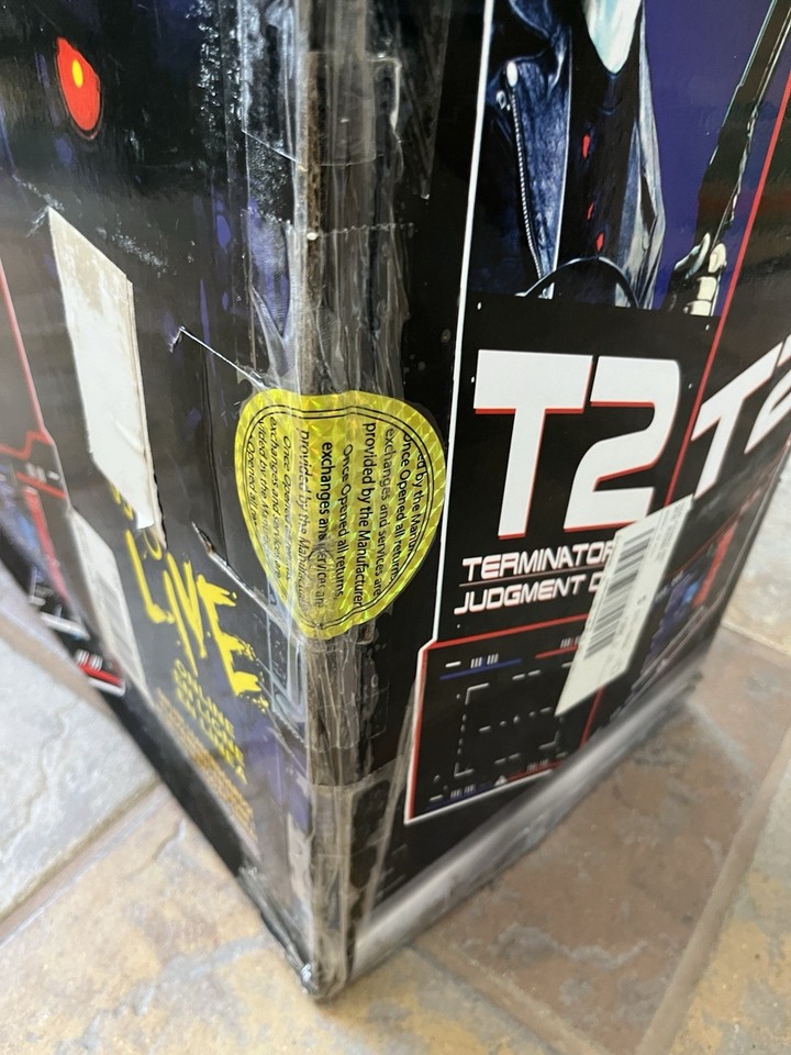 NEW Arcade1up TERMINATOR 2 : Judgement Day T2 Arcade 1up w/light ...