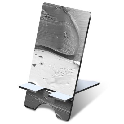 1x 3mm MDF Phone Stand BW - Artistic Red Paint Artist #39644 | eBay UK