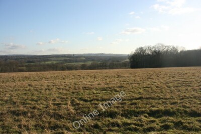Photo 6x4 View south across the Weald from the High Weald Landscape ...