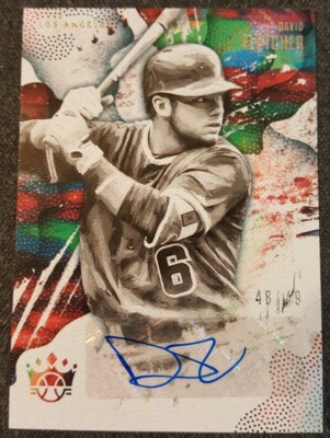 2019 DIAMOND KINGS SIGNATURES DAVID FLETCHER ROOKIE AUTOGRAPH RC #48/49 ...