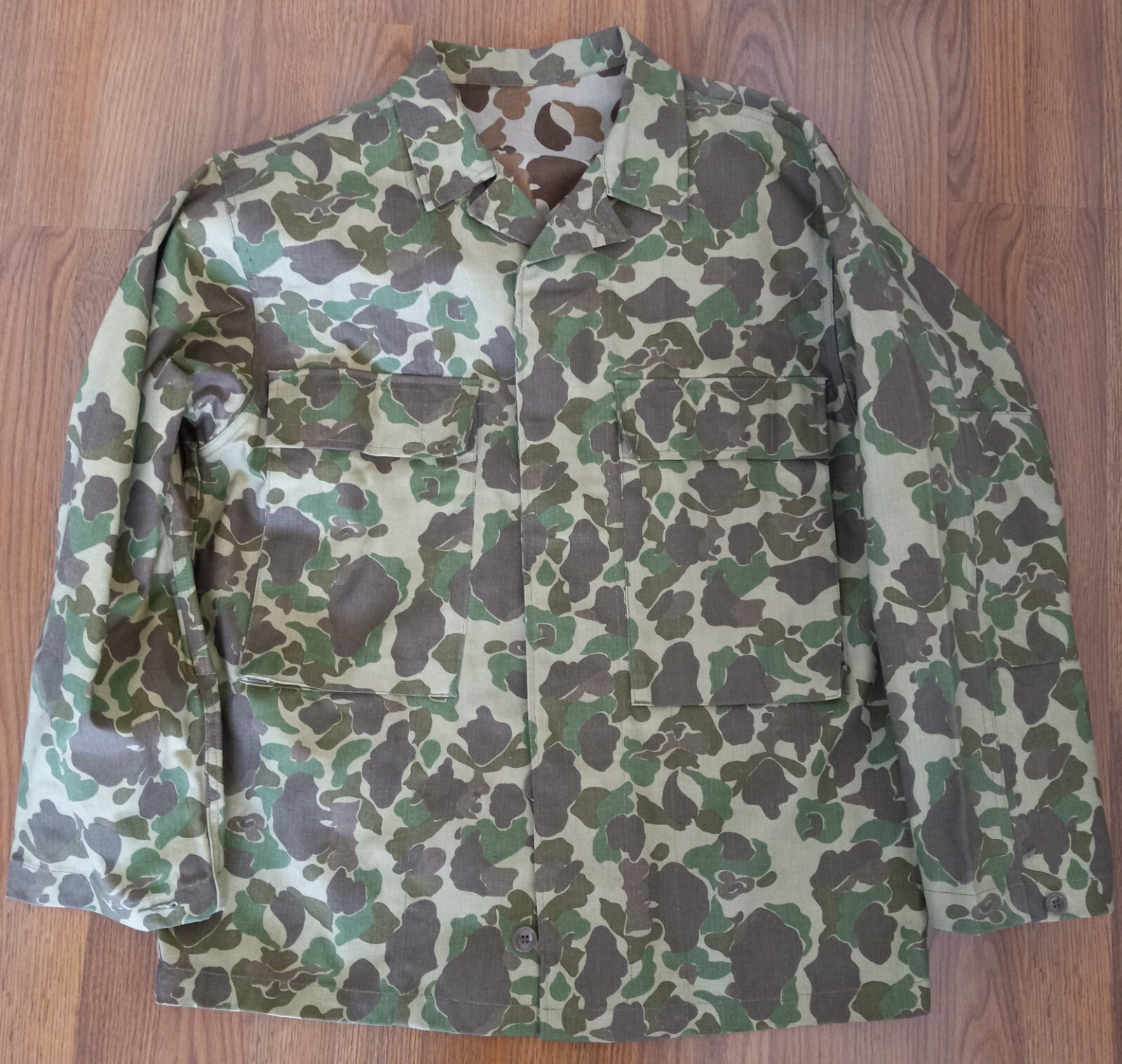 WW2 US Army camouflage jacket reproduction ATF Sz 40 Normandy 2nd ...