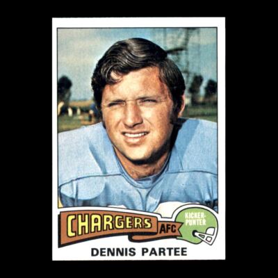 Dennis Partee 1975 Topps Rookie San Diego Chargers #68 | eBay