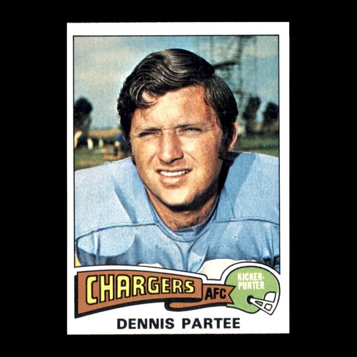 Dennis Partee 1975 Topps Rookie San Diego Chargers #68 | eBay