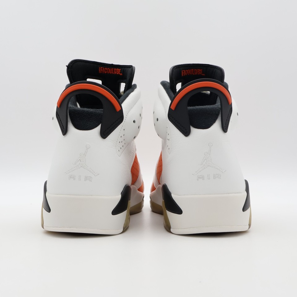 384664-145 Nike Air Jordan 6 Retro Gatorade Like Mike White Team Orange (Men's) | eBay