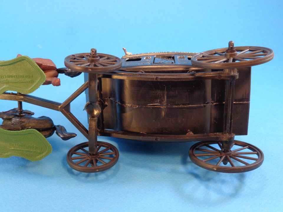 DSG ARGENTINA * FAR WEST COWBOY CONCORD STAGECOACH w/ FIGURE GUIDE & 6 ...