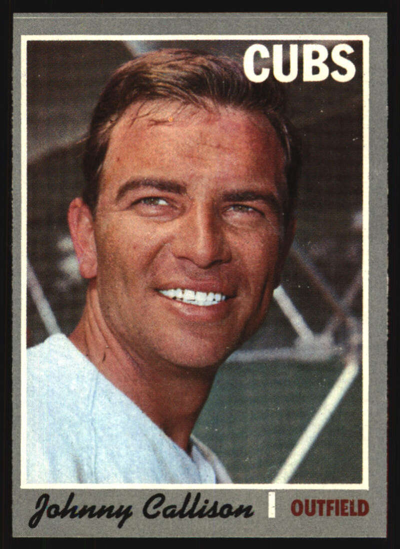 1970 Topps #375 Johnny Callison EX/EX+ Cubs 569589 | eBay