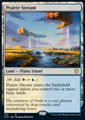 MTG Prairie Stream (179/188) Innistrad Crimson Vow Commander LP | eBay