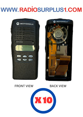 10 x Motorola HT1250 LKP Complete Housing - Black - PMLN4201 | eBay