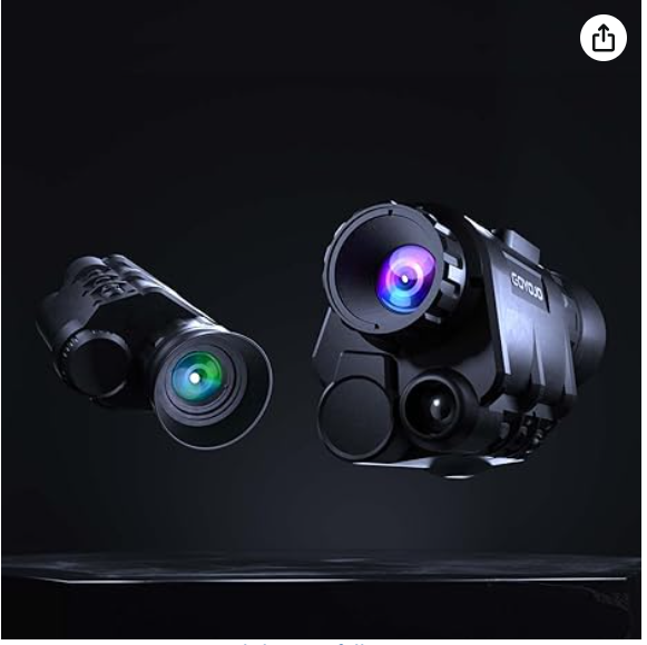 NVG Night Vision Goggles - Helmet Mounted 2K Night Vision Binoculars ...