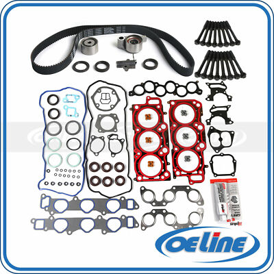 Fit 04-10 Toyota Lexus 3.3L 3MZFE Head Gasket Bolts Set Timing Belt Kit ...