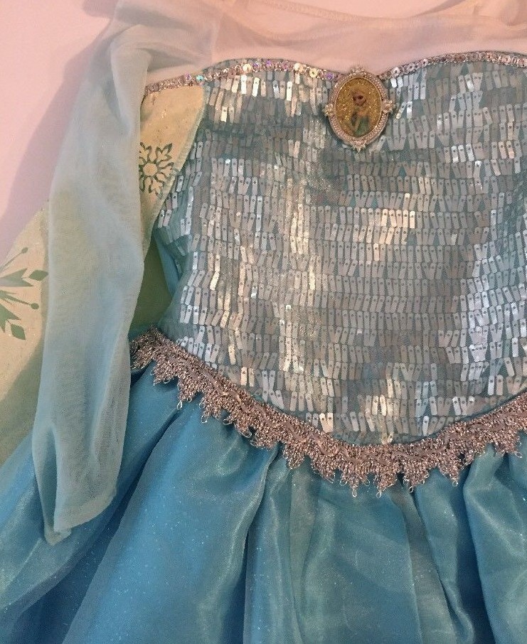 Disney Store Deluxe Elsa Frozen Costume size 10 - Gem