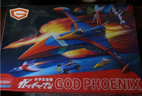 Battle of the Planets G-Force Gatchaman God Phoenix Model Kit Academy ...