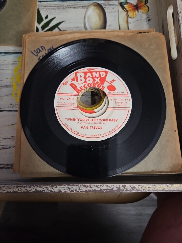 45 Van Trevor - When You'Ve Lost Your Baby / Our Side PROMO VG | eBay