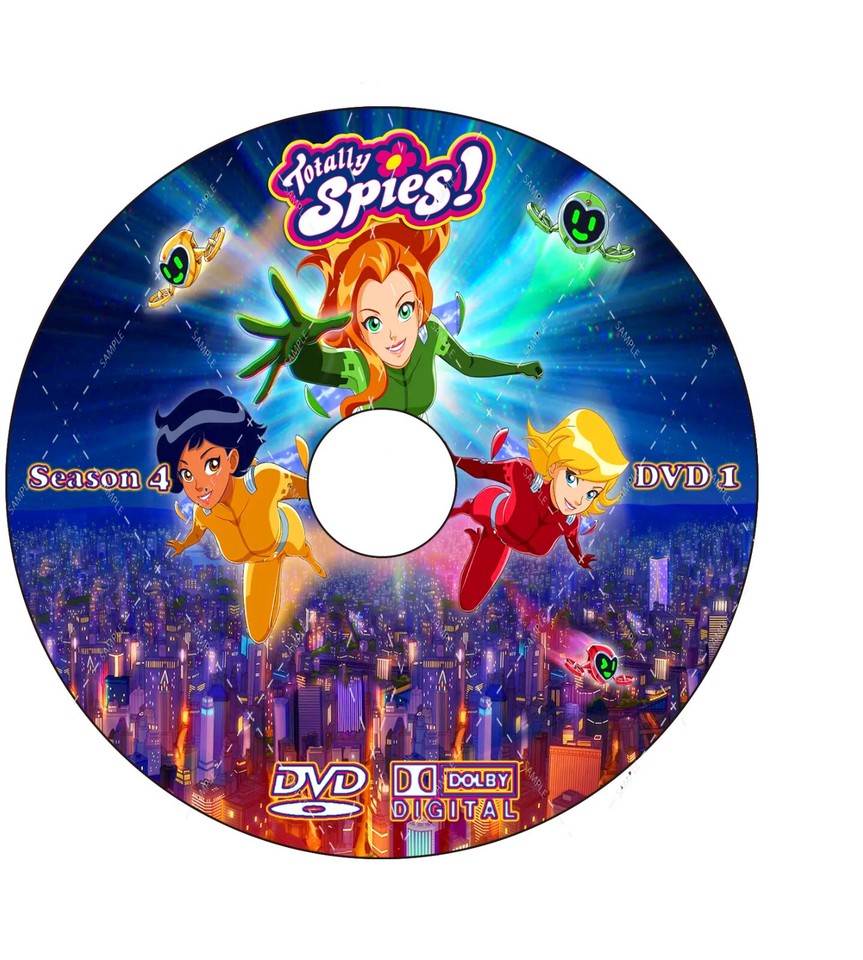 Totally Spies! Animated Series Seasons 1-6 Episodes 1-156 English Audio ...