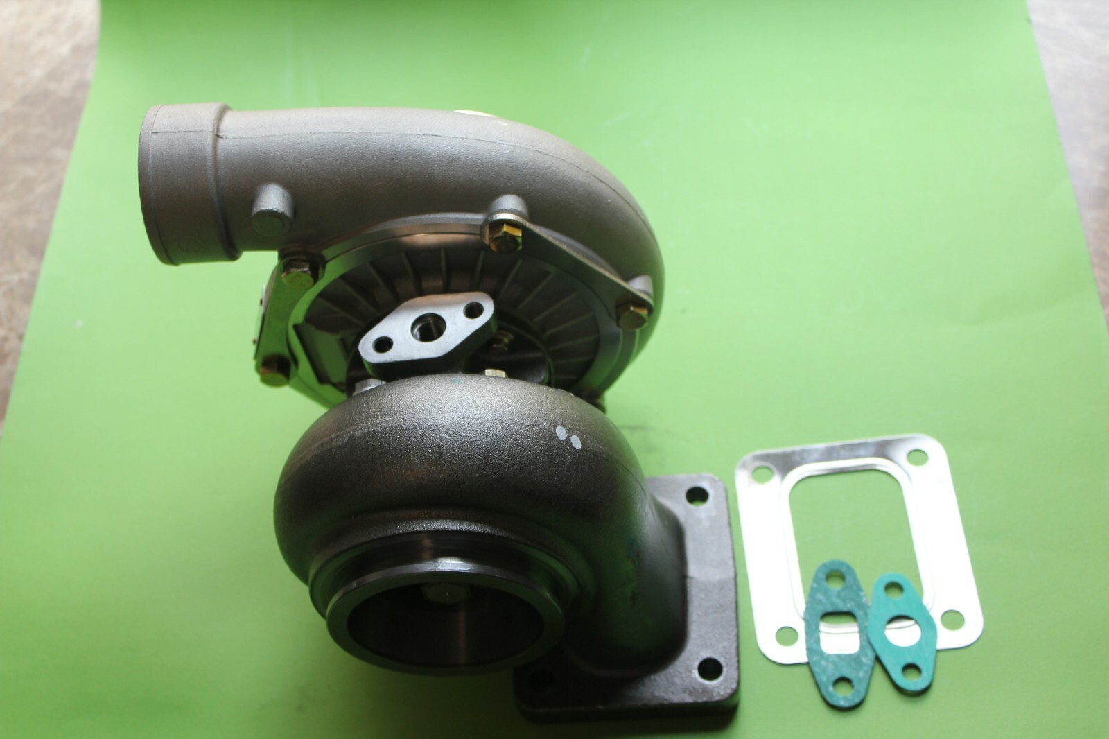 for T4 flange T3T4 T04Z Billet .70 A/R trim .68 hot Hybrid GT3584 ...