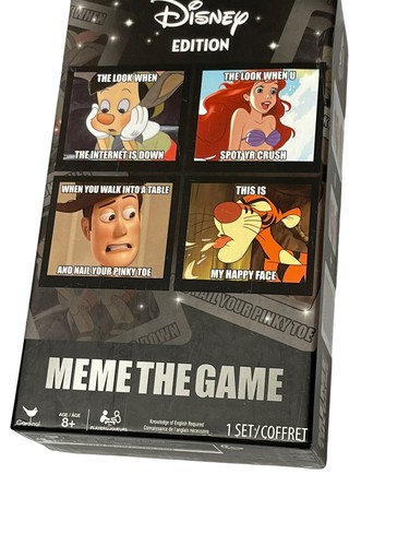 Meme The Game Disney Edition Family Card Game | eBay
