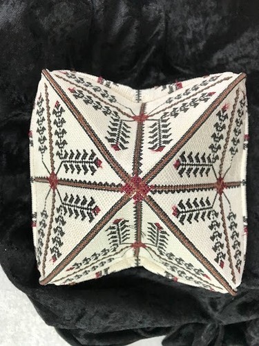 Collection of Four Uzbek Uyghur Uzbekistan Duppa Tubeteika Hat Doppa ...