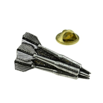 Three Darts Pewter Lapel Pin Badge XTSPBS13 | eBay UK