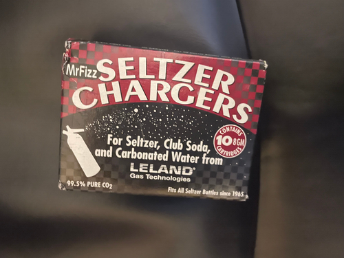 10 MR. FIZZ SELTZER CHARGERS - 8GM - NEW IN BOX | eBay