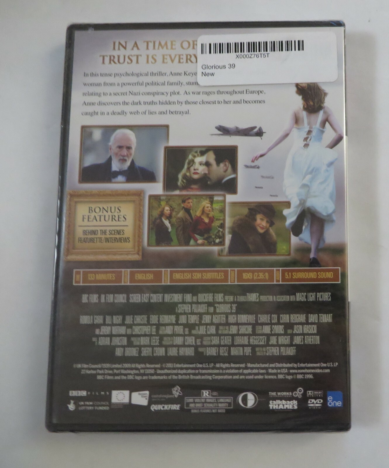 Glorious 39 (DVD, 2011) for sale online | eBay