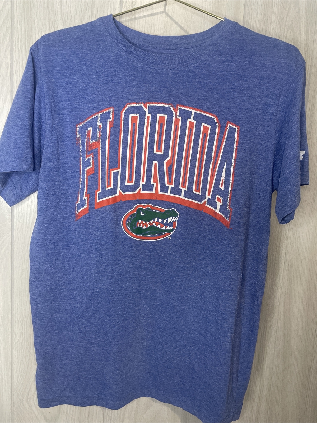 Gators University of Florida Gators Blue Russell Athletic Shirt Men's ...