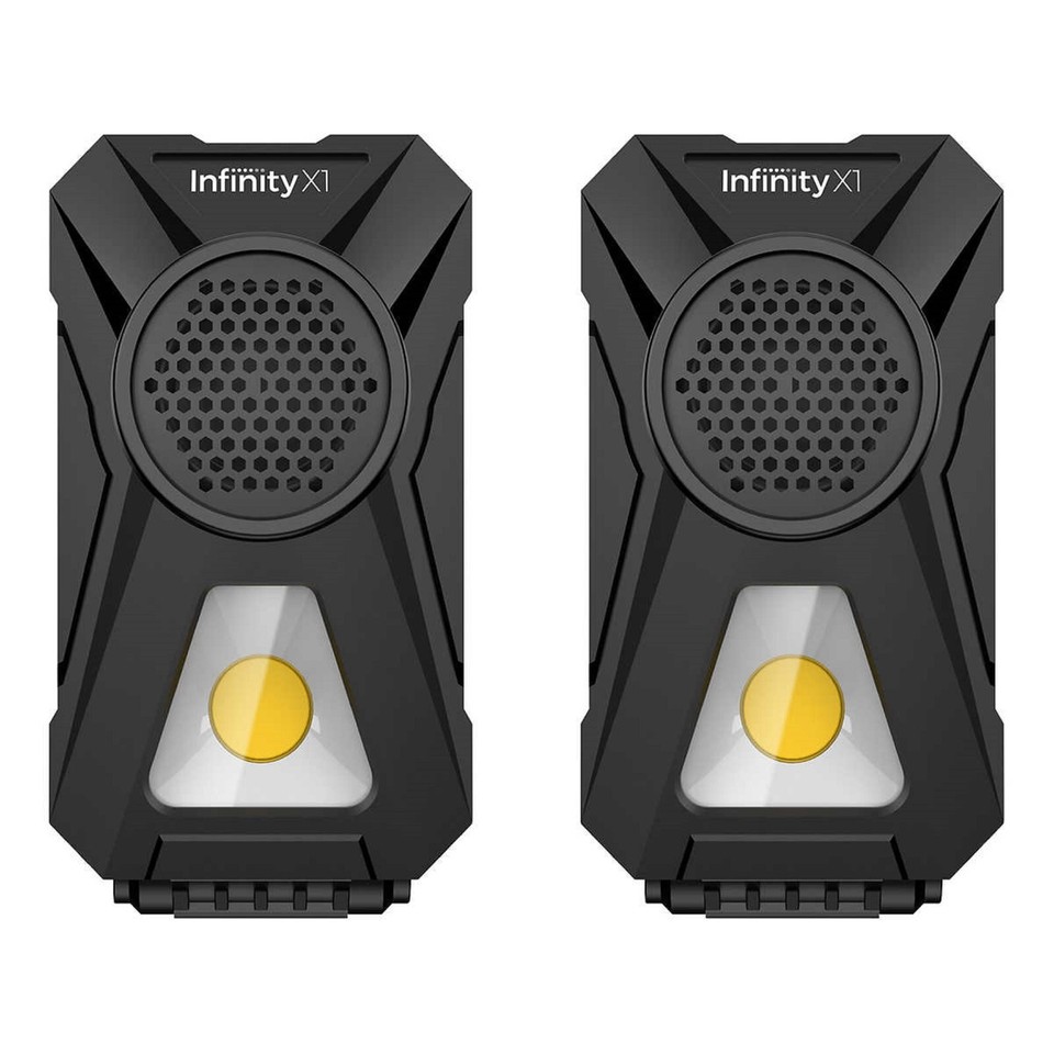 Infinity X1 700LM Rechargeable Work Lights with Bluetooth Stereo ...
