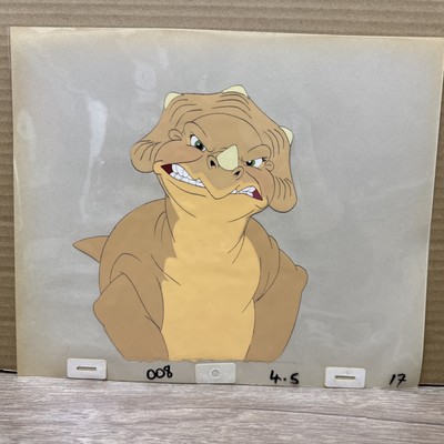 The Land Before Time 1988 Movie Art Animation Production Cel Cera #17 ...