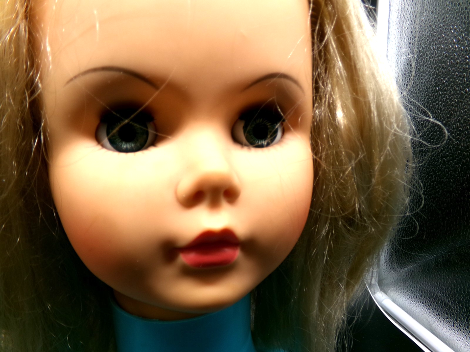 Vintage 1967 Nasco's Claudette Hairstyling Mannequin Head Kit w/ Real ...