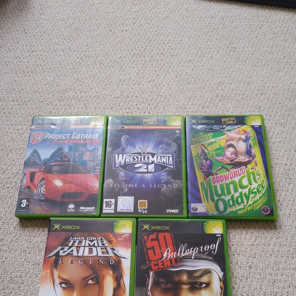 20 x Microsoft original Xbox Games Bundle Pal Uk all With Manuals ...