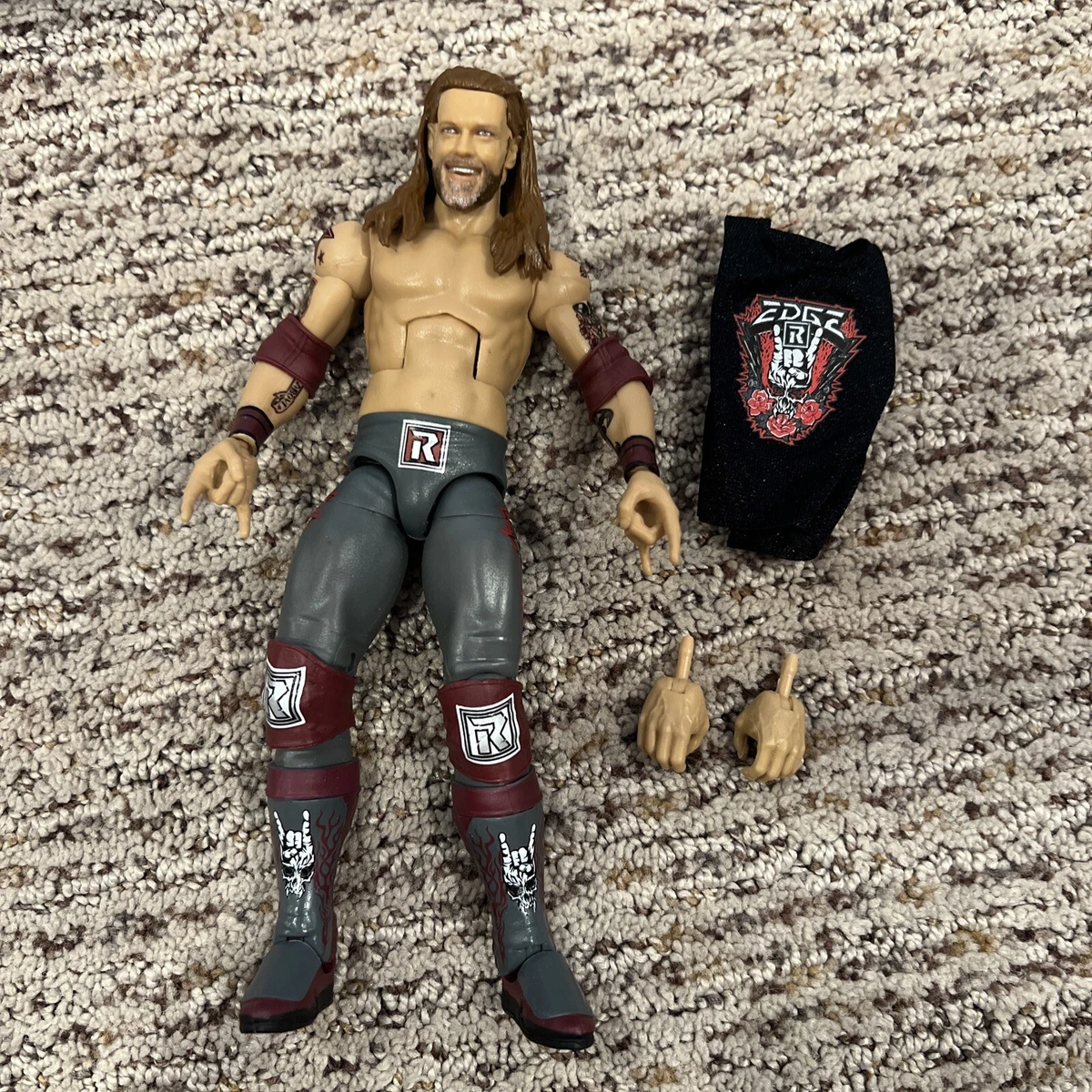 Edge (Grey Red) WWE Elite 83 WWE Toy Wrestling Action, 45% OFF
