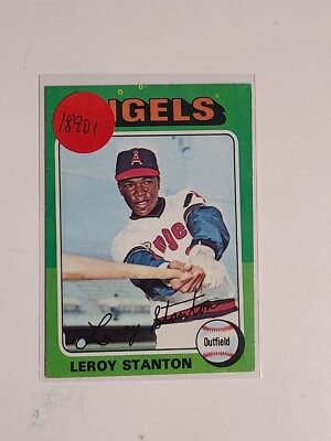 1975 TOPPS CARD#342 LEROY STANTON ANGELS | eBay