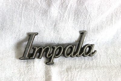 Vintage Chevrolet Impala Emblem Chrome | eBay