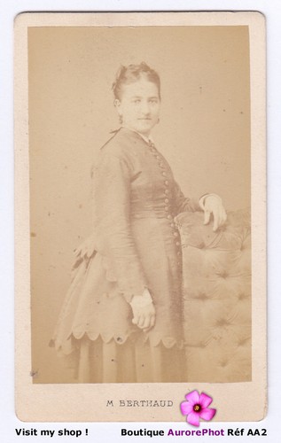 BERTILLE TÊTEVUIDE, FAMILLE TÊTEVUIDE, GÉNÉALOGIE, CDV BERTHAUD à PARIS ...