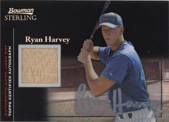 2004 Bowman Sterling - Ryan Harvey #BS-RH Black Refractor /25 for sale ...