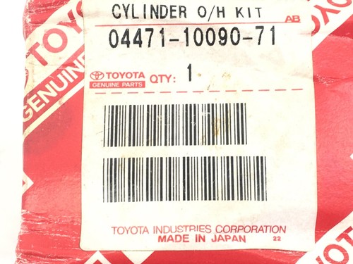 TOYOTA FORKLIFT 04471-10090-71 CYLINDER O/H KIT (F132) | eBay